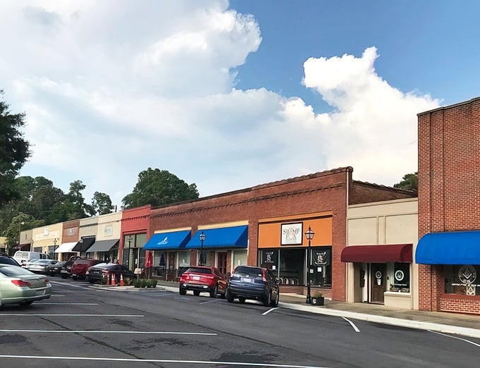 Pendleton's main street looks like it was plucked from a Hallmark movie, minus the predictable plot and plus authentic Southern charm.