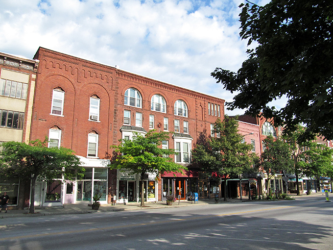 Historic charm meets small-town affordability on St. Albans' Main Street, where traffic lights seem to whisper, "Slow down, what's your rush?"