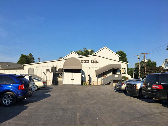 Twilight settles over America's oldest restaurant in Indiana, where Abraham Lincoln once dined and modern-day food pilgrims still flock for that transcendent roast beef.
