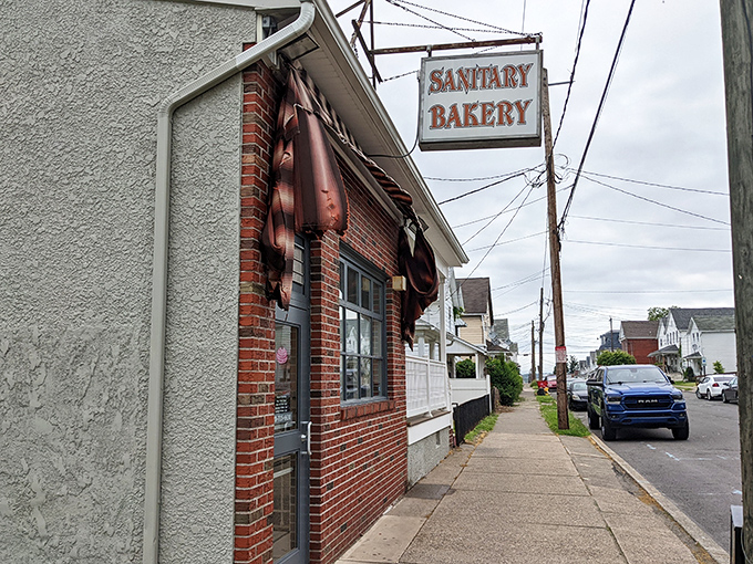 The unassuming exterior of Sanitary Bakery in Nanticoke hides culinary treasures that locals have cherished for generations. Some architectural wonders don't need fancy facades.