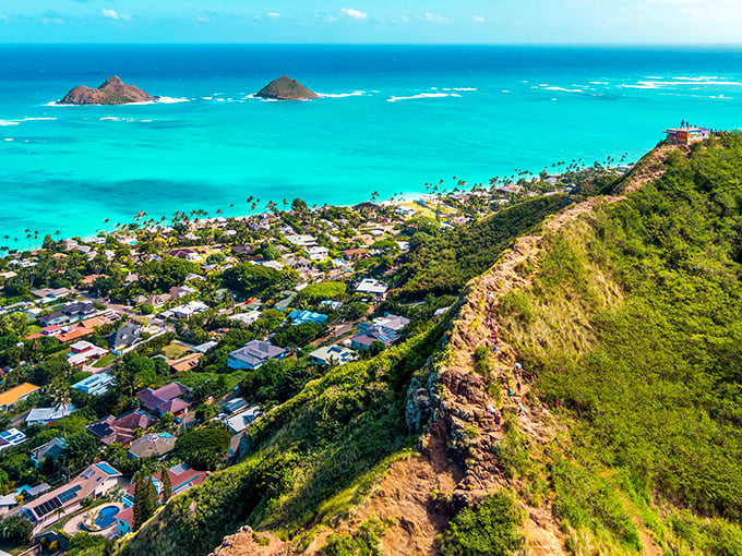 That turquoise water hits different when you realize it's been waiting for you just thirty minutes away this whole time.