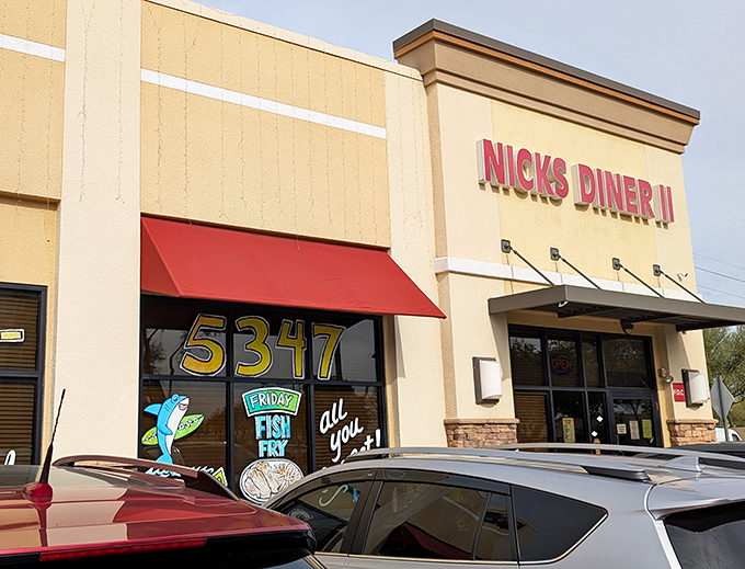 Nick's Diner II is a classic spot where breakfast legends are made. Friday Fish Fry, but the biscuits and gravy are the real blue-plate special.