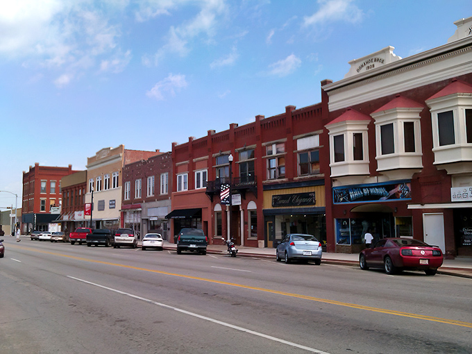 These beautifully preserved storefronts prove that affordable living doesn't mean sacrificing architectural character or community pride.