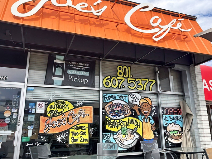 That iconic orange storefront isn't just a building&mdash;it's a beacon of breakfast hope for hungry Utahns seeking their morning salvation.