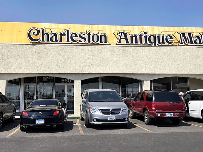 The unassuming exterior of Charleston Antique Mall belies the treasure trove within &ndash; like finding a portal to the past behind a modest storefront.