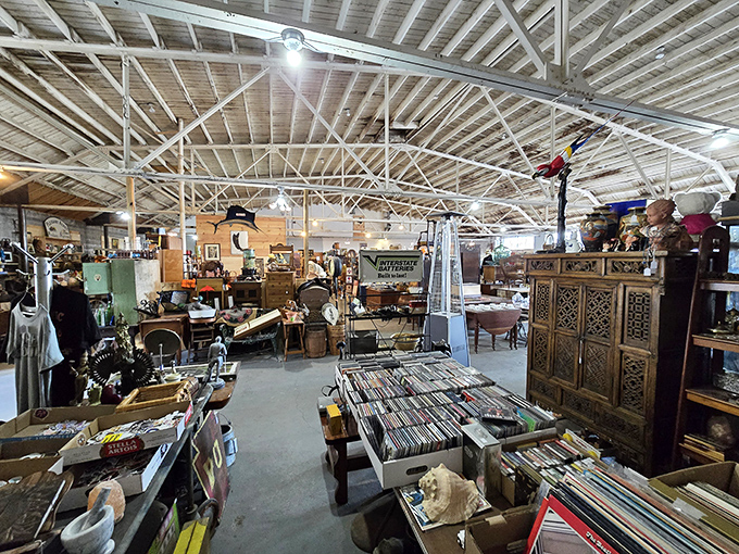 Step into Tollbooth Antiques and prepare for a time-traveling adventure where every aisle leads to another decade's treasures.