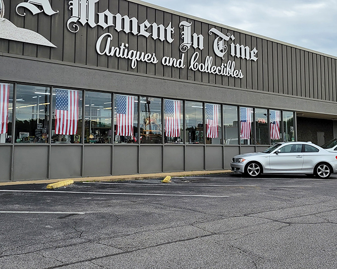 That classic storefront with the patriotic bunting promises something special inside&mdash;and boy, does it deliver on that promise.