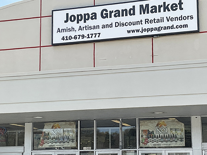 The unassuming exterior of Joppa Grand Market hides a treasure trove within&mdash;like finding the Batcave behind Wayne Manor's bookshelf.