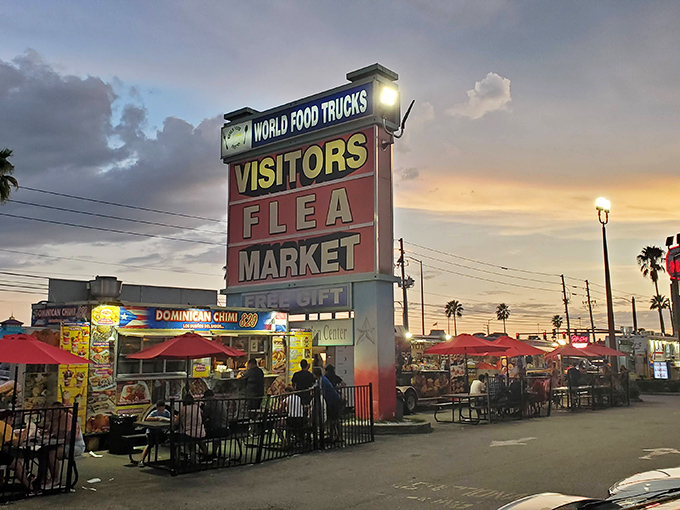 World Food Trucks promises culinary adventures while the market delivers retail therapy at its finest.