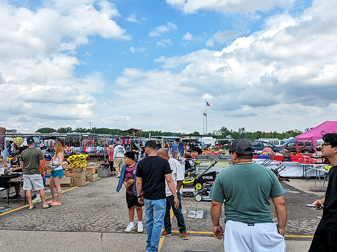 Enjoy a beautiful day of treasure hunting and friendly bargain searching at the massive Treasure Aisles Flea Market in Monroe!