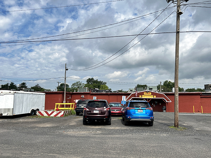 Behind the market's brick exterior lies a world of possibilities—where one person's castoff becomes another's conversation piece.