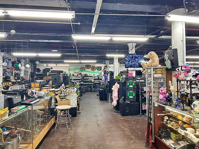 Welcome to treasure hunter heaven! The Big Top Flea Market's endless aisles promise adventures where that perfect something you never knew you needed awaits.