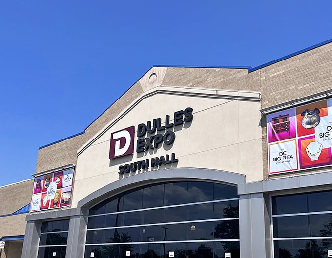 The Dulles Expo Center's South Hall transforms into a treasure hunter's paradise during The Big Flea Market events, where bargain dreams come true.