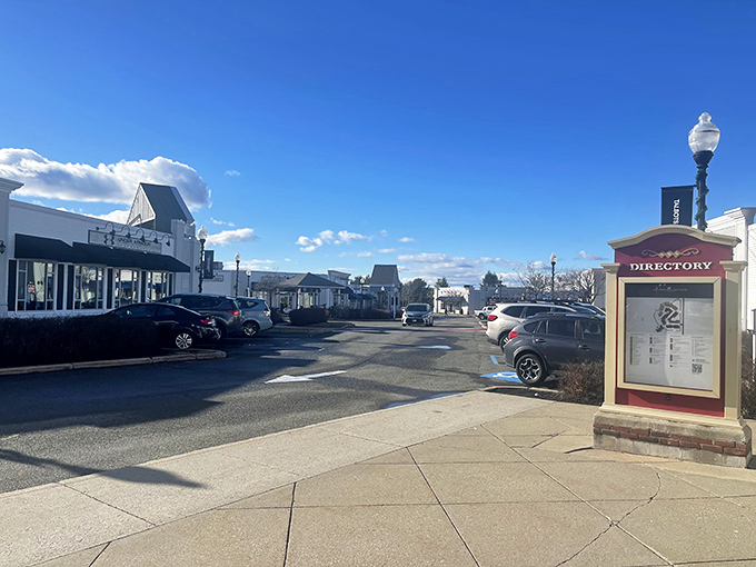 Directory kiosks help navigate this shopper's wonderland, where the quest for bargains begins with a plan of attack worthy of Napoleon.