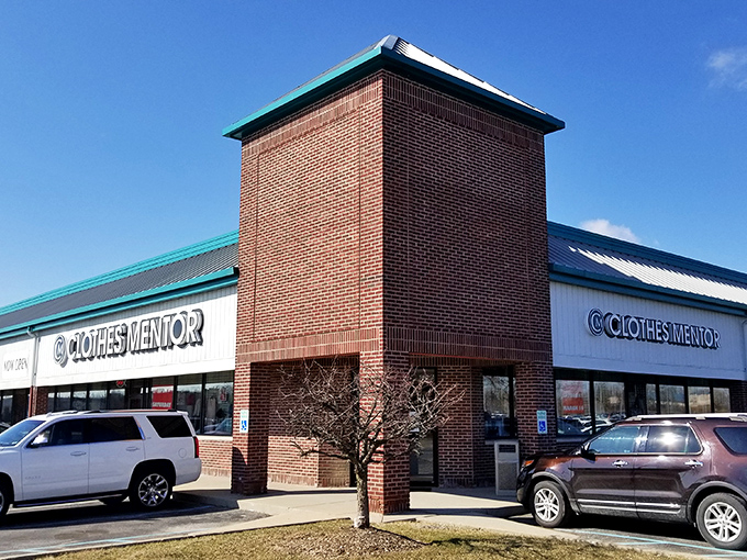 The exterior promises something special&mdash;a fashion lover's paradise hiding in plain sight among the strip malls of Fishers.