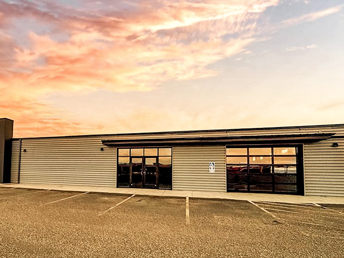 Montana sunsets provide the perfect backdrop for treasure hunting, painting the sky in colors as varied as the finds waiting inside.