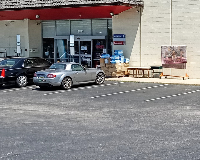 The unassuming entrance belies the treasure trove within &ndash; like finding a secret portal to bargain heaven in suburban Pennsylvania.