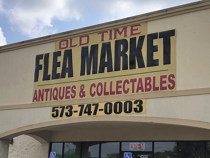 Bold letters that might as well say "Abandon all shopping lists, ye who enter here" &ndash; spontaneous discoveries await behind these doors.