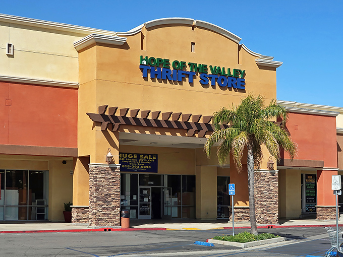 The sun-drenched exterior of Hope of The Valley beckons with its cheerful signage&mdash;a siren call to bargain hunters and treasure seekers alike.