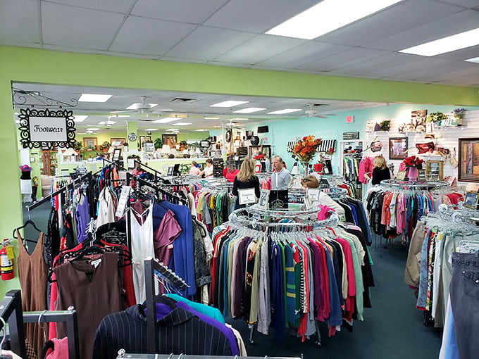 Welcome to the mothership of secondhand shopping! The bright, airy interior transforms what could be chaos into a carefully orchestrated treasure hunt.