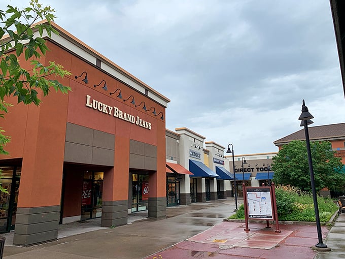 Albertville Premium Outlets stretches before you like a retail promised land, beckoning bargain hunters with open arms and emptier wallets.