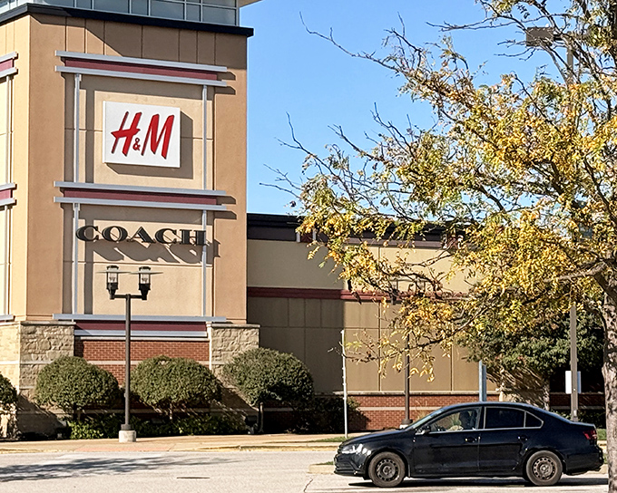 Thoughtfully designed outdoor spaces blend retail therapy with fresh air, creating a shopping experience that feels more like a stylish village than a mall.