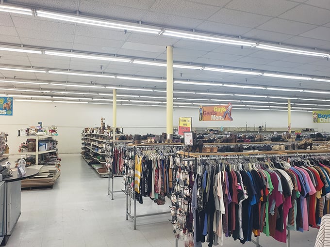 The unassuming exterior of Thrift World belies the treasure trove within. Like a bargain hunter's Narnia, this Omaha institution promises adventures in secondhand splendor.