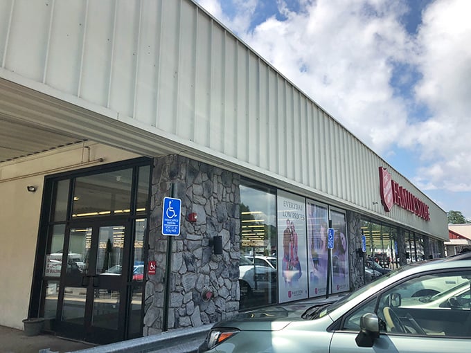 The unassuming exterior hides a treasure trove within. Like finding a speakeasy of secondhand gems, this Honesdale landmark beckons bargain hunters.