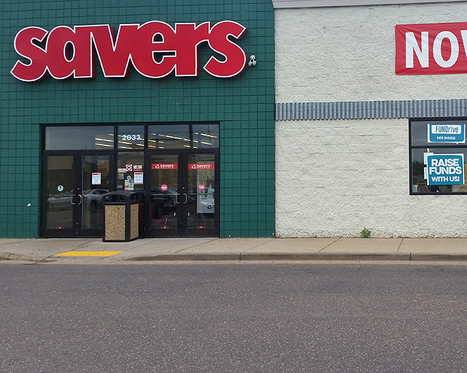 The green and cream exterior might look unassuming, but inside lies a bargain hunter's paradise worth exploring.