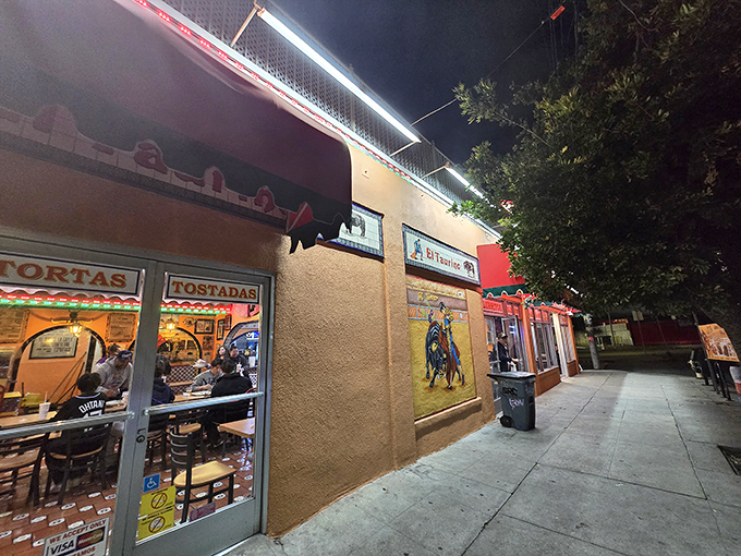 El Taurino's modest exterior belies the culinary treasures within &ndash; like finding a Picasso at a yard sale, the unassuming fa&ccedil;ade keeps the secret just a little longer.