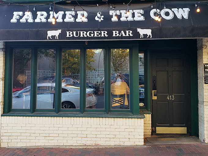 The unassuming storefront of Farmer & The Cow beckons with a promise of bovine bliss in downtown Wilmington.