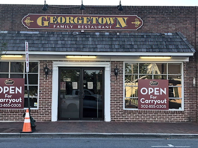 The unassuming brick exterior of Georgetown Family Restaurant hides culinary treasures that locals have been keeping secret from the rest of Delaware.