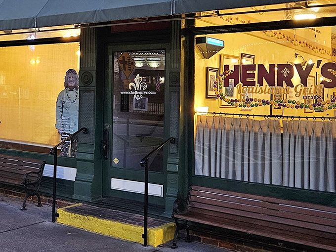 Step through these doors and you're no longer in Georgia &ndash; your taste buds have just received their passport to Louisiana.