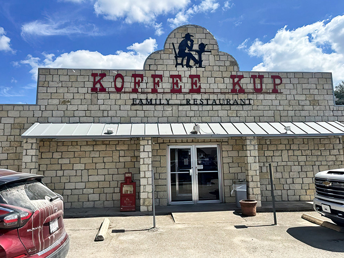 That limestone facade isn't trying to impress anyone – and that's exactly why it does.