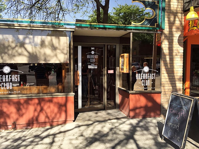 The unassuming exterior of The Breakfast Club in Moscow might not scream "food paradise," but trust me&mdash;culinary revelations often hide behind modest facades.