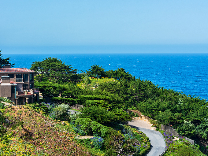 Where the Pacific meets paradise. Carmel's coastal homes perch above the endless blue, reminding us that real estate heaven does indeed exist on Earth.