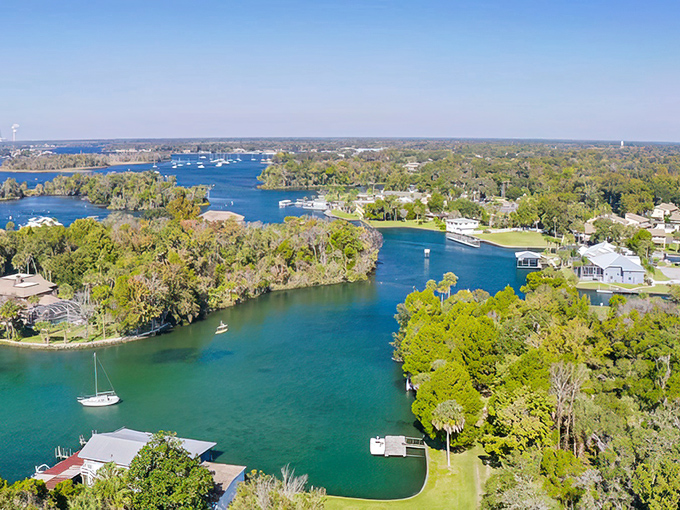 Crystal-clear waters wind through neighborhoods where waterfront living remains refreshingly attainable. The Florida dream without the South Beach price tag.