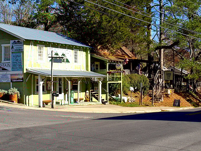 Mentone's lime-green storefronts aren't just buildings&mdash;they're invitations to slow down and remember what small-town charm really feels like.