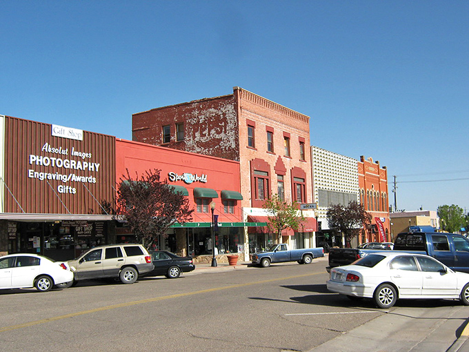 Downtown La Junta's colorful storefronts stand like a time capsule from a gentler era. Here, parking spots outnumber people&mdash;a mathematical miracle for city dwellers.