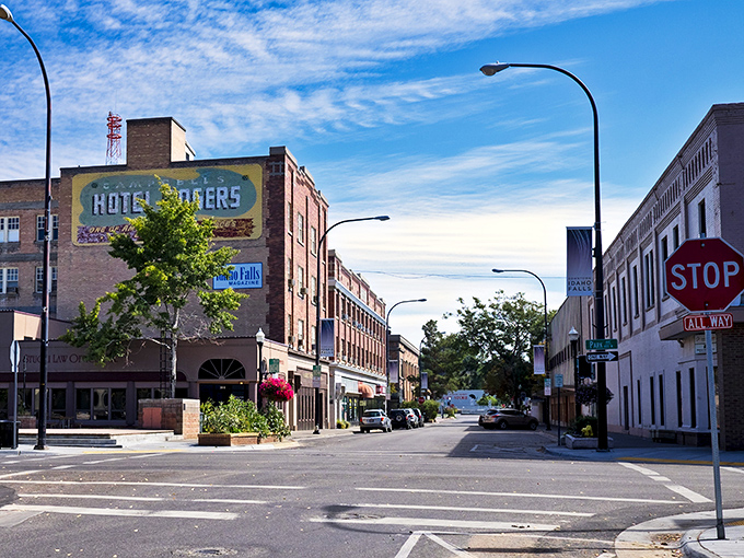 Downtown Idaho Falls showcases its charming historic architecture, where your retirement dollars stretch further than your grandmother's famous pie dough.