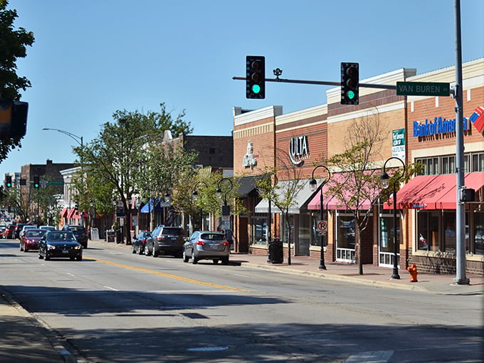 Downtown Naperville's streets offer that perfect blend of small-town charm and big-city sophistication, minus the parking nightmares.