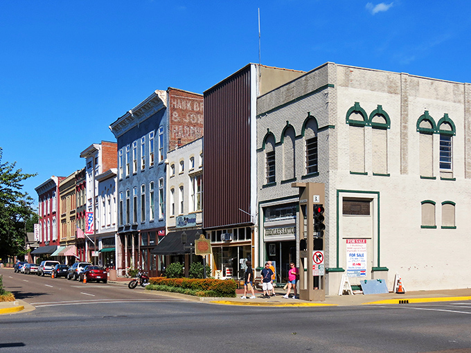 Downtown Paducah serves up Victorian architecture and storefront charm like a perfectly preserved time capsule with excellent parking.