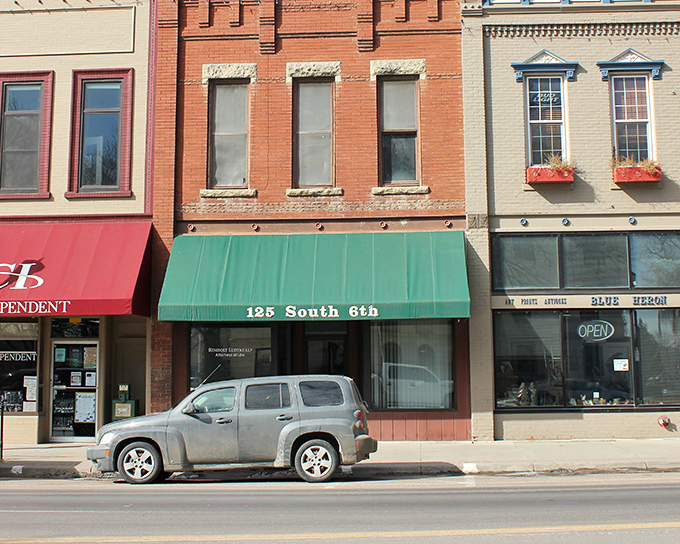 Historic storefronts line Seward's main street, where time seems to slow down and window shopping becomes an afternoon's entertainment. These brick buildings have stories to tell.