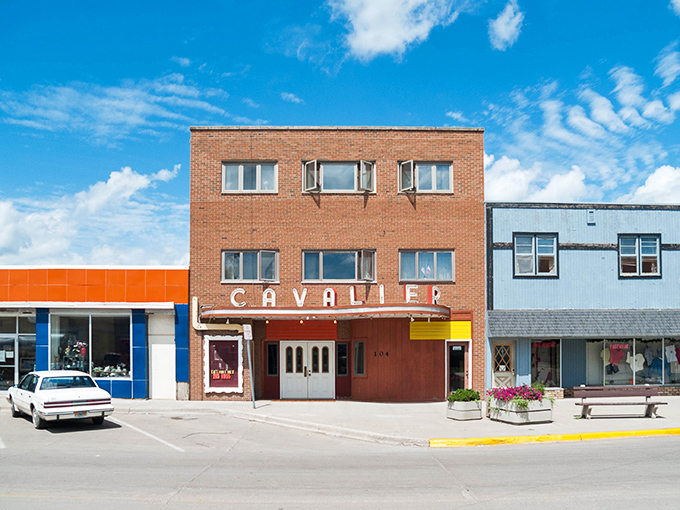 The historic Cavalier Theater stands as a colorful centerpiece of downtown, a reminder that entertainment doesn't require streaming subscriptions or big city prices.