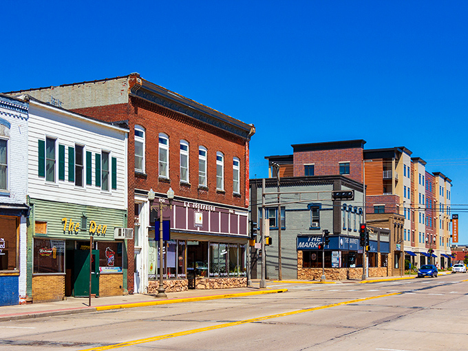 Menomonie's Main Street could double as a movie set where Norman Rockwell meets modern affordability. Those historic brick facades hide budget-friendly treasures within.