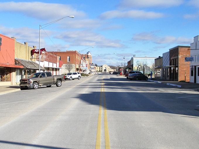 Main Street's historic brick buildings stand as sentinels of simpler times, their facades telling stories that no smartphone app could ever capture.