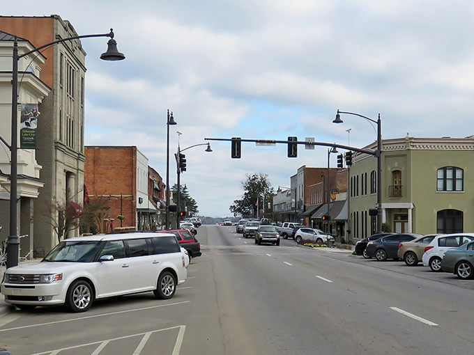 Downtown Albertville welcomes you with wide streets and classic brick buildings. Small-town charm without the big-city traffic headaches.