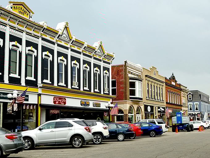 Albia's downtown square looks like it was plucked straight from a Hallmark movie set, complete with colorful historic storefronts that practically beg you to explore.