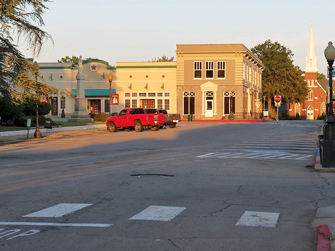Main Street's charming storefronts prove that not everything needs to be a strip mall to survive.