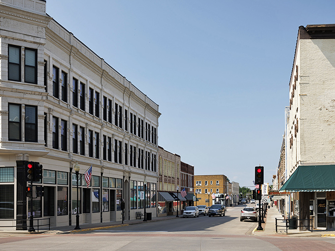 Sedalia's historic downtown stretches before you like a Norman Rockwell painting come to life, where your Social Security check goes the extra mile.